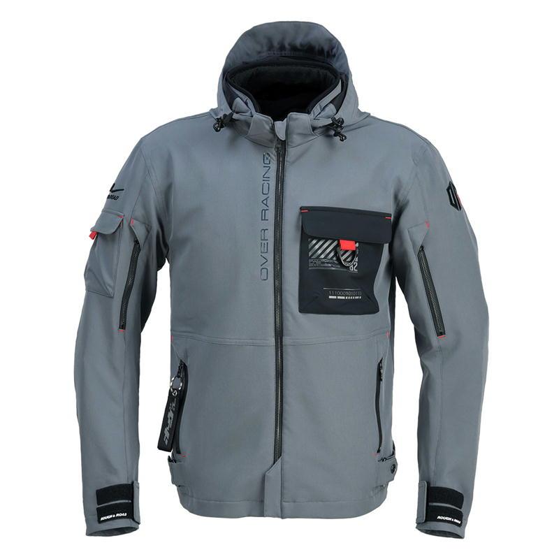 ラフ＆ロード ラフアンドロード ROUGH＆ROAD エアスルーソフトシェルストレッチパーカーFP OVER GRAY サイズXL : ネトセトラショップ - 通販 - Yahoo!ショッピング