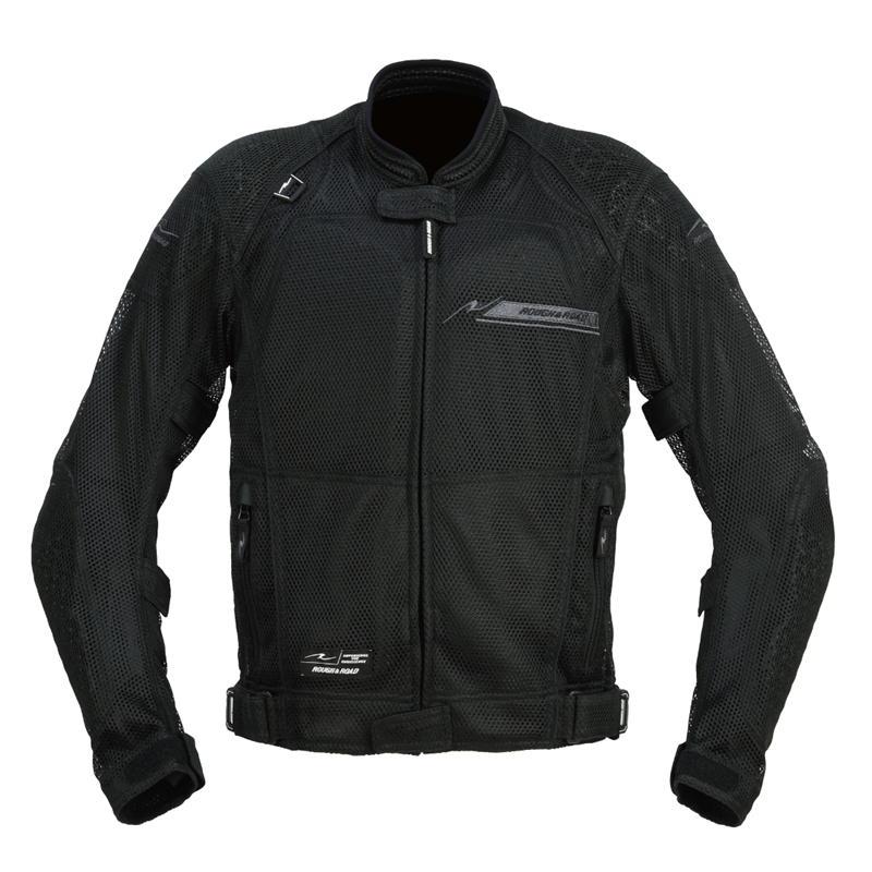 ラフ＆ロード ラフアンドロード ROUGH＆ROAD ダイレクトエアメッシュジャケットFP オールブラック サイズS : ネトセトラショップ - 通販 - Yahoo!ショッピング