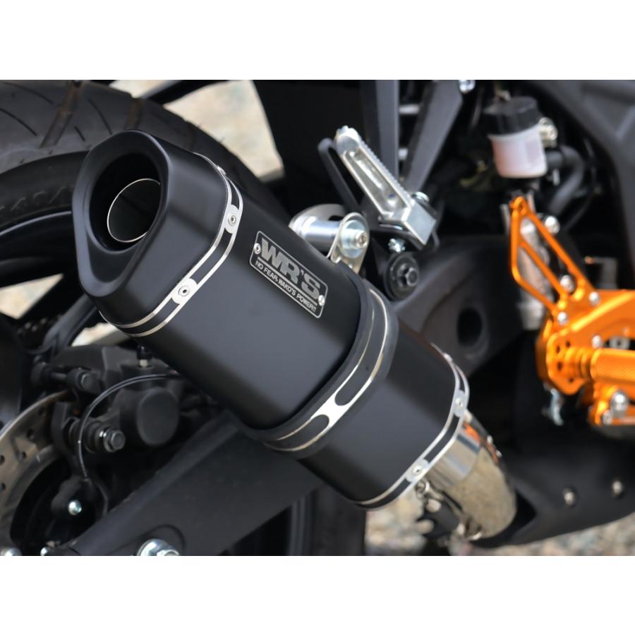 ダブルアールズ WR'S SS-OVAL F-BLACK TITAN スリップオン JMCA認証 YZF-R25/MT-25 8BK-RG74J '22〜 :WRS-SF2270JM:ネトセ ...