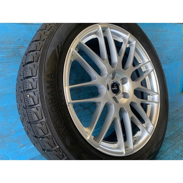 WEDS 中古 20インチ スタッドレスタイヤ&ホイール 4本セット ウェッズ Delmore LC.S ヨコハマ アイスガードG075 スタッドレス 235/55R20 江戸川店 : ネット ...