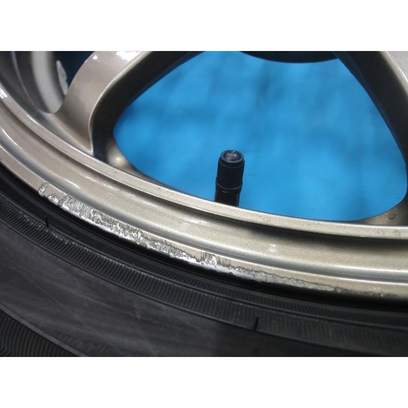 中古 17インチ ENKEI ST29 ダンロップ ディレッツァ DZ101 専用ナット付属 タイヤ＆ホイール 4本セット 215/45R17 ...
