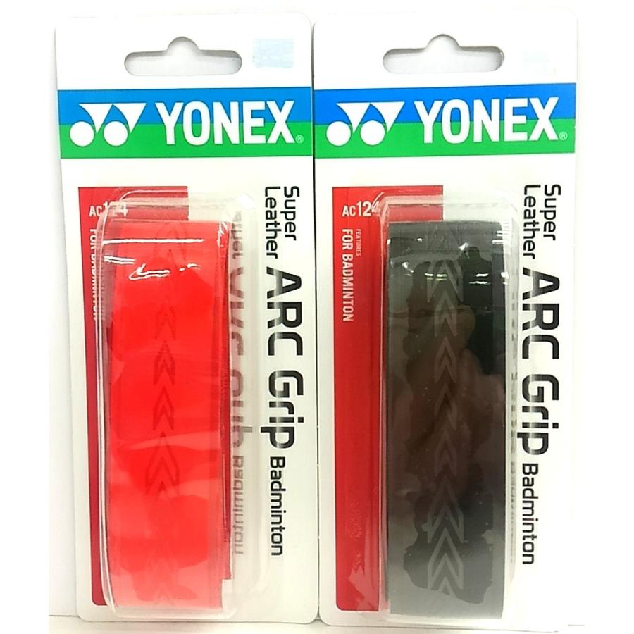 YONEX（ヨネックス） YONEX AC124 スーパーレザーARCグリップ バドミントン用 リプレイスメントグリップ : ガット張りの店 ...