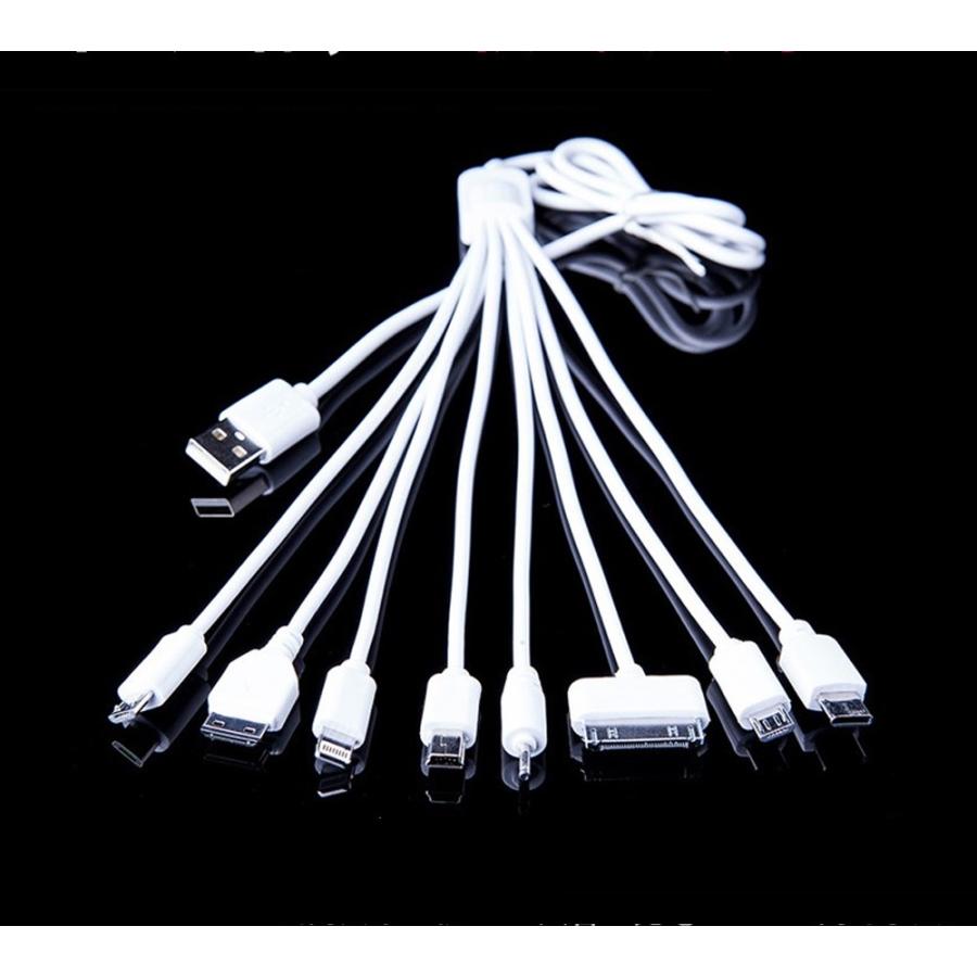 iPhone Type-C MicroUSB MiniUSB 8in1充電ケーブル あらゆる端末に対応 : ネットキーストア - 通販 - Yahoo!ショッピング