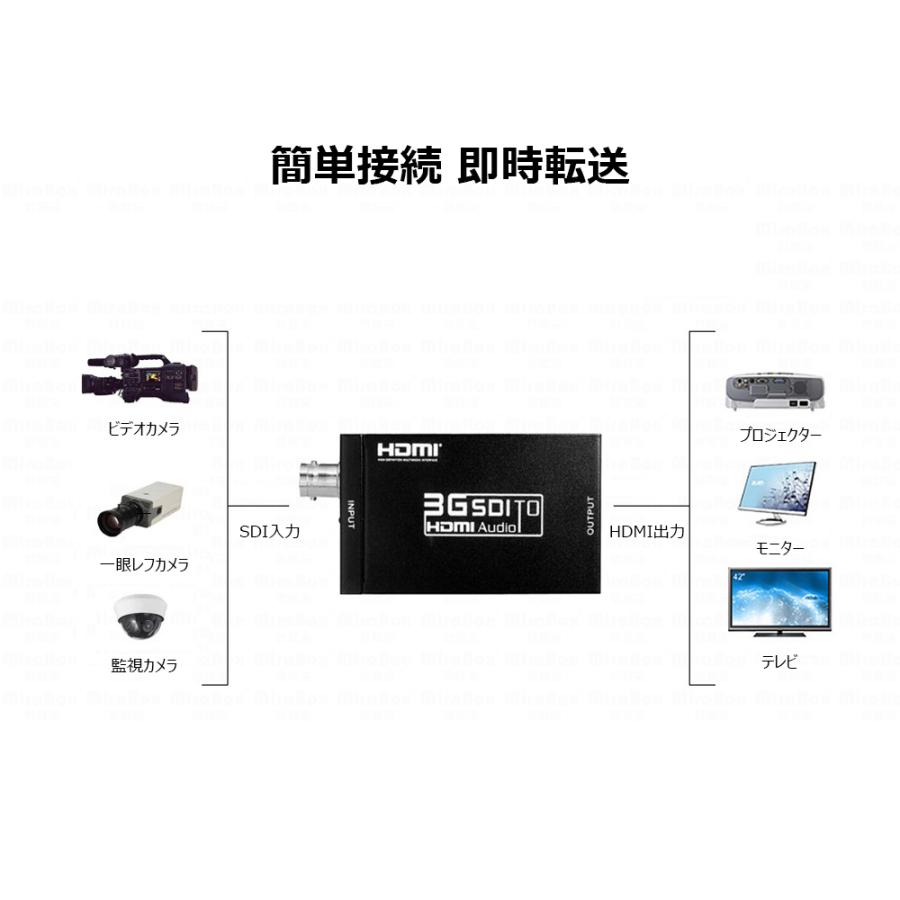 SDI to HDMI変換器 mini 3G-SDI/HD-SDI/SD-SDI ESD保護 日本語取扱説明書付き : ネットキーストア - 通販 - Yahoo!ショッピング