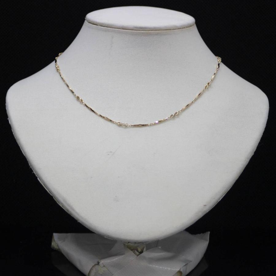 K18/18金 切子ネックレス チェーン 首回り42cm 7.3g 造幣局検定刻印 ホシエスマーク IS 磨き仕上げ品 Aランク : is230628fvc02 : ブランドショップリバース ...