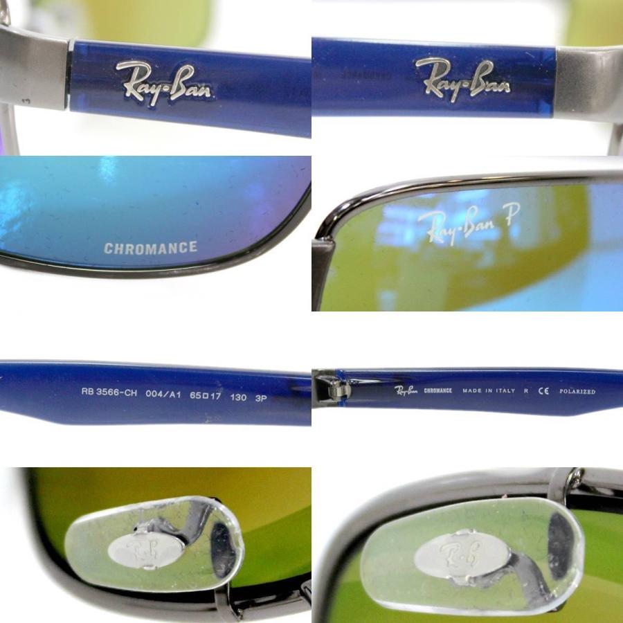 Ray-Ban/レイバン クロマンスレンズ 偏光サングラス RB3566-CH MADE IN ITALY NO Bランク ...
