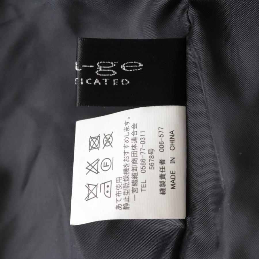 noa-ge フード付 スプリングコート ポリエステル100% ブラック LLサイズ バスト93-101 身長154-162 肩幅40cm NT Bランク : ブランドショップリバース ...