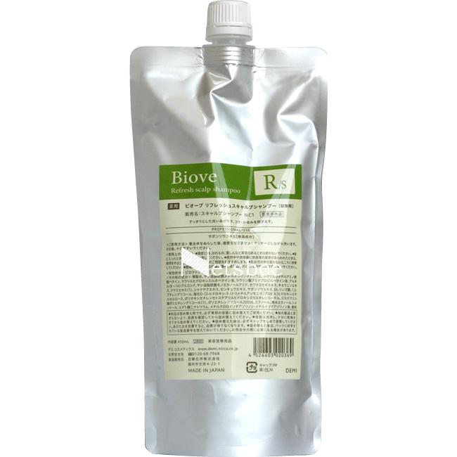 Biove デミ ビオーブ リフレッシュスキャルプ シャンプー / 450mLリフィル : プロ用ヘアコスメnetsbee - 通販 - Yahoo!ショッピング