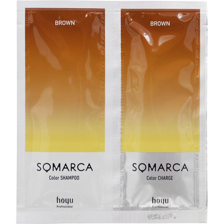 hoyu ホーユー ソマルカ カラーシャンプー＆トリートメント ペアパック ブラウン / 10mL+20g （メール便 対応） : プロ用ヘアコスメnetsbee - 通販 - Yahoo ...