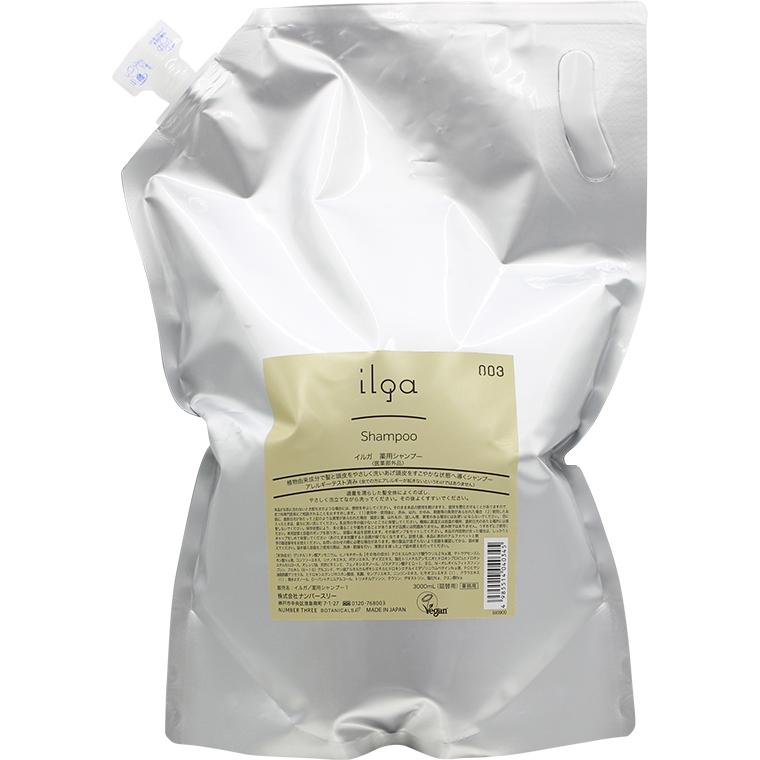 ナンバースリー イルガ 薬用シャンプー / 3000mLリフィル : プロ用ヘアコスメnetsbee - 通販 - Yahoo!ショッピング