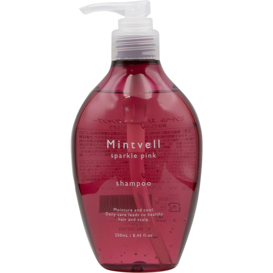 mintvell サンコール ミントベル スパークルピンクシャンプー 250mL クールシャンプー 爽快 スッキリ サロン専売品 おすすめ 夏 クール シャンプー 人気 SUNCALL ...