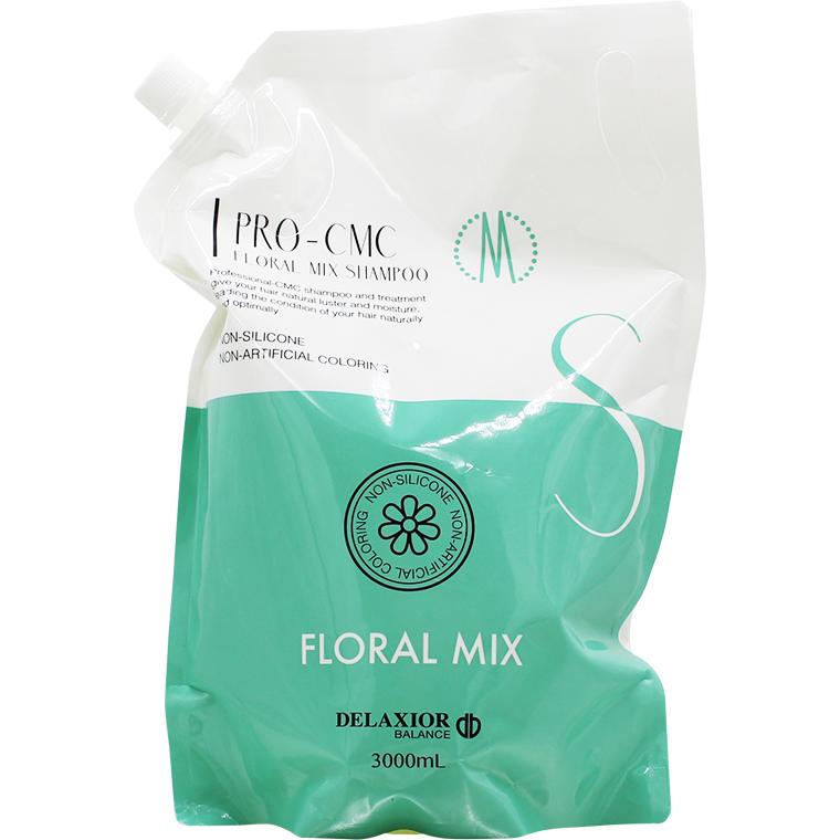 DELAXIOR デラクシオ プロ CMC フローラルミックスシャンプー / 3000mLリフィル : プロ用ヘアコスメnetsbee - 通販 - Yahoo!ショッピング