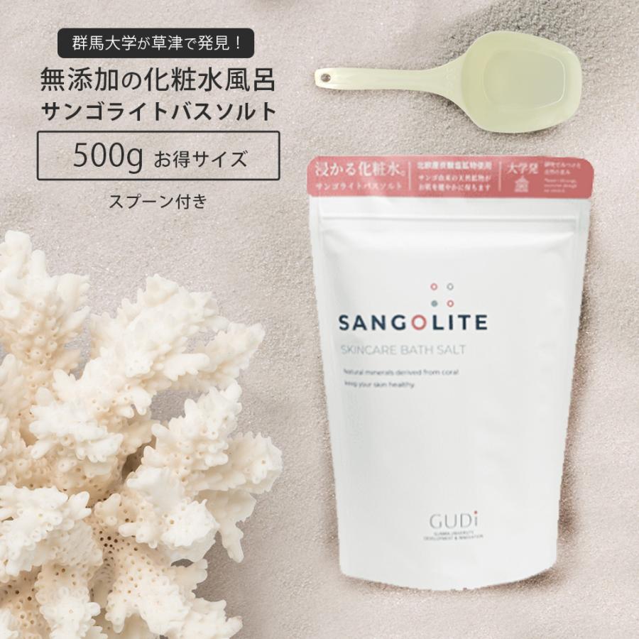 GUDi グッドアイ サンゴライト バスソルトプラス / 500g（スプーン付き） : gudi004 : プロ用ヘアコスメnetsbee - 通販 - Yahoo!ショッピング