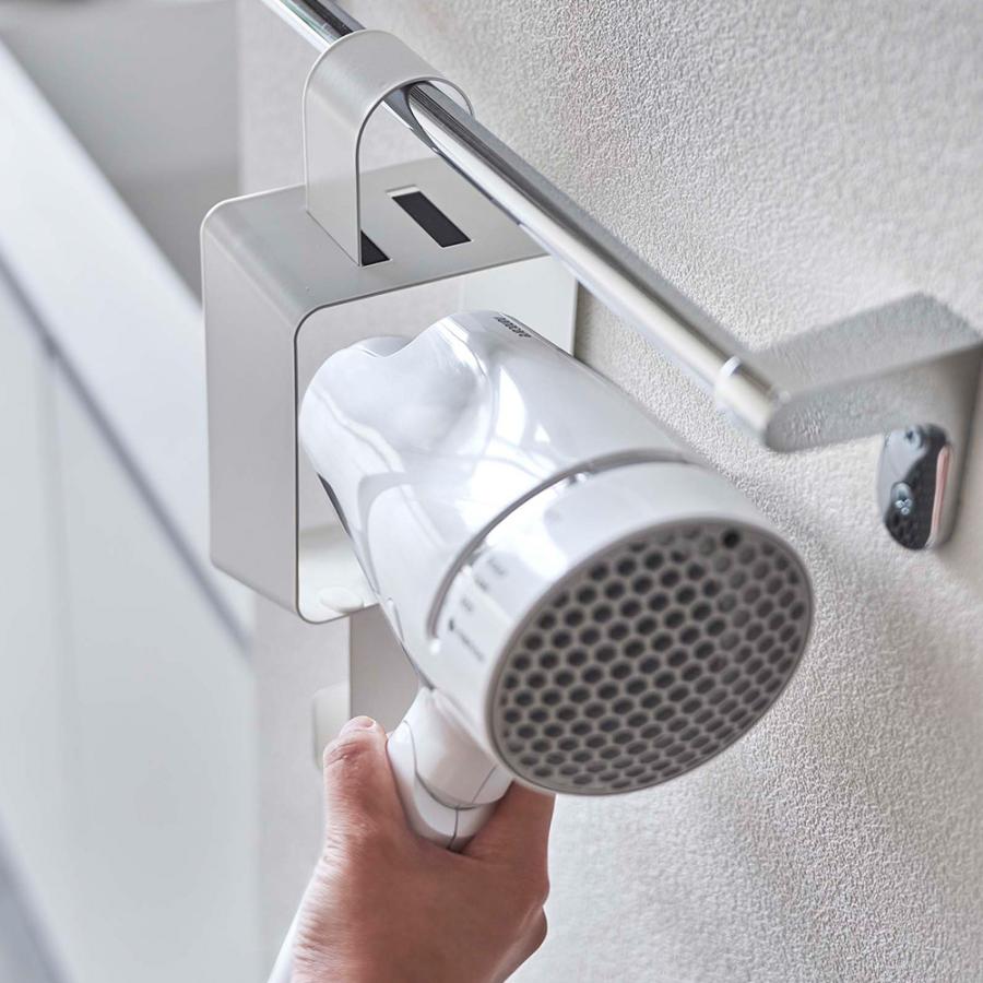 tower 引っ掛けドライヤーホルダー タワー （ホワイト・ブラック） 山崎実業 5657 5658 : プロ用ヘアコスメnetsbee - 通販 - Yahoo!ショッピング