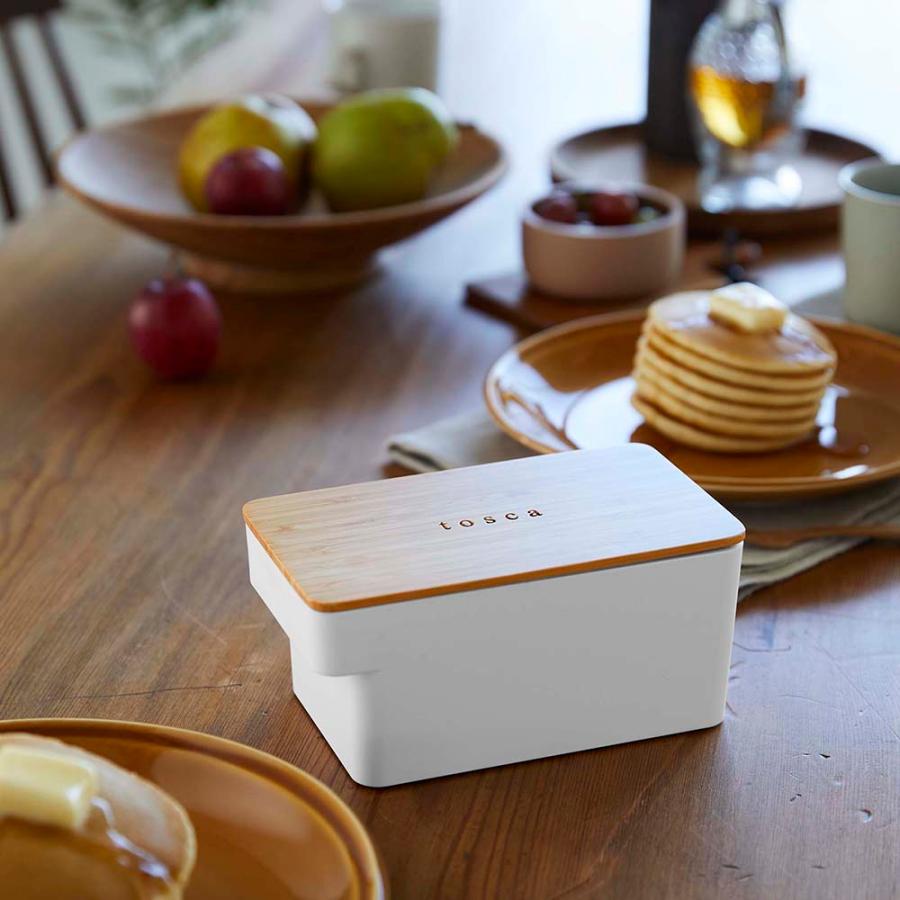 山崎実業 バターケース トスカ L ホワイト : yamazaki540 : プロ用ヘアコスメnetsbee - 通販 - Yahoo!ショッピング