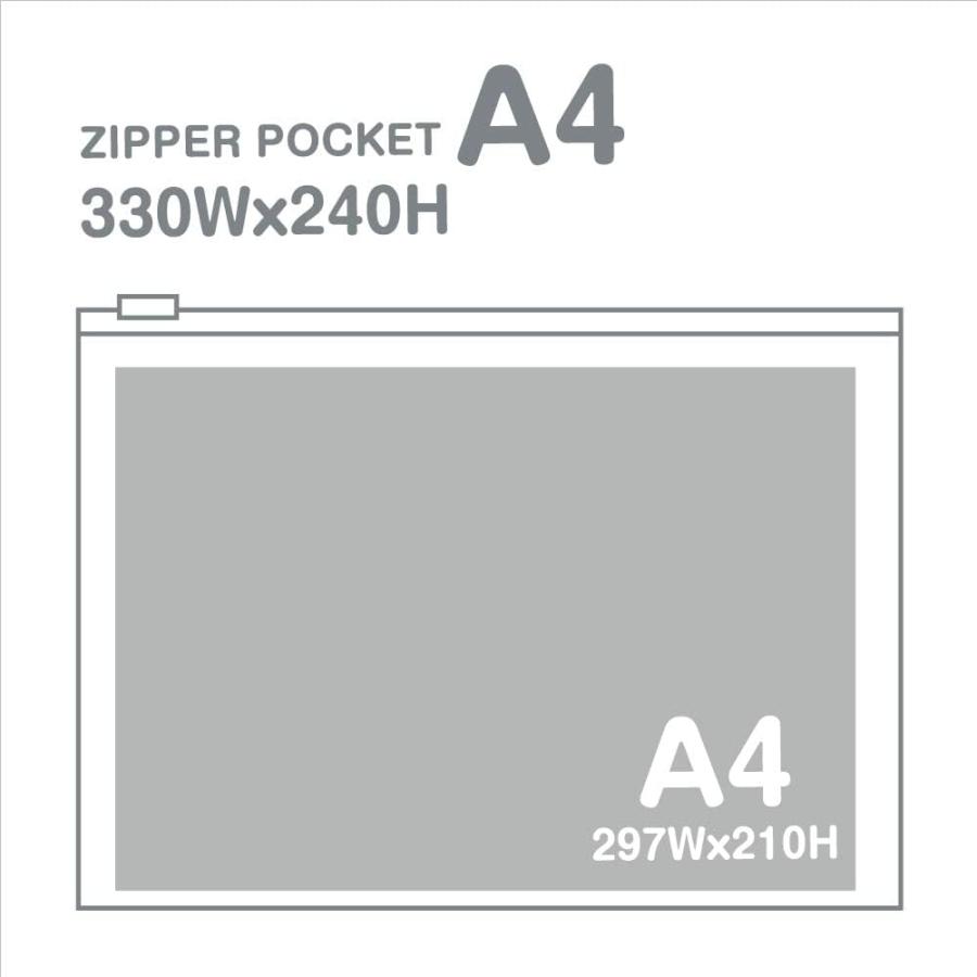 エトランジェディコスタリカ ファイルケース ジッパー式 A4 TRP クリア ZIP-A4-61 : ネットショップACBヤフー店 - 通販 - Yahoo!ショッピング