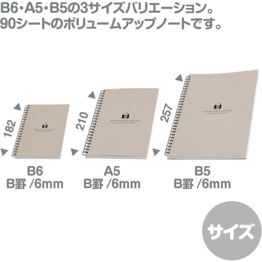 エトランジェ・ディ・コスタリカ ダブルリングノート 90シート SOLID B5 クラフト 0001-DRNS-B5-51 : ネットショップACBヤフー店 - 通販 - Yahoo!ショッピング