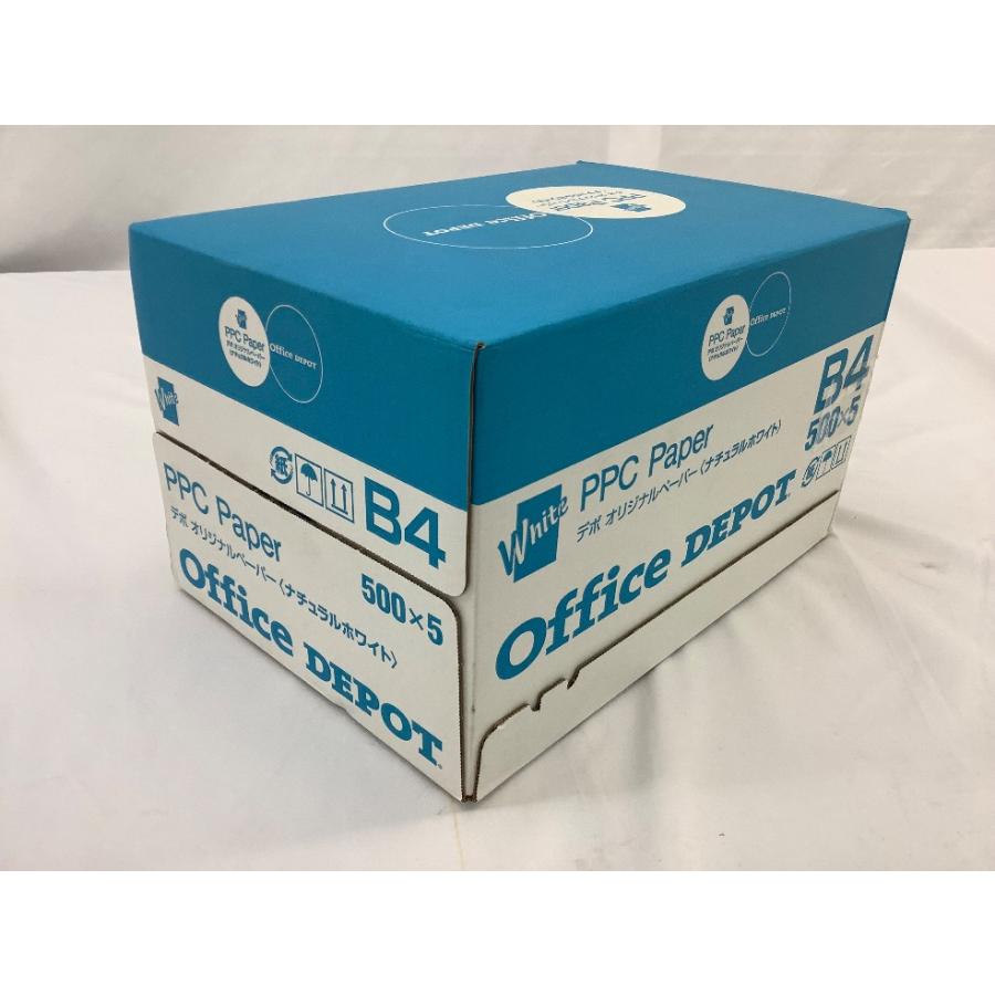 Office DEPOT 【5パック】コピー用紙/デポ オリジナルペーパー/PPC Paper/B4/1パック(500枚入)/ナチュラルホワイト/Office DEPOT/オフィス・デポ ...
