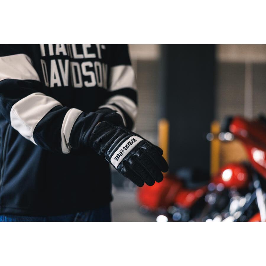 Harley Davidson H-D ダイナニットライディンググローブ 97185-25VM : リバーYahoo!ショップ - 通販 ...