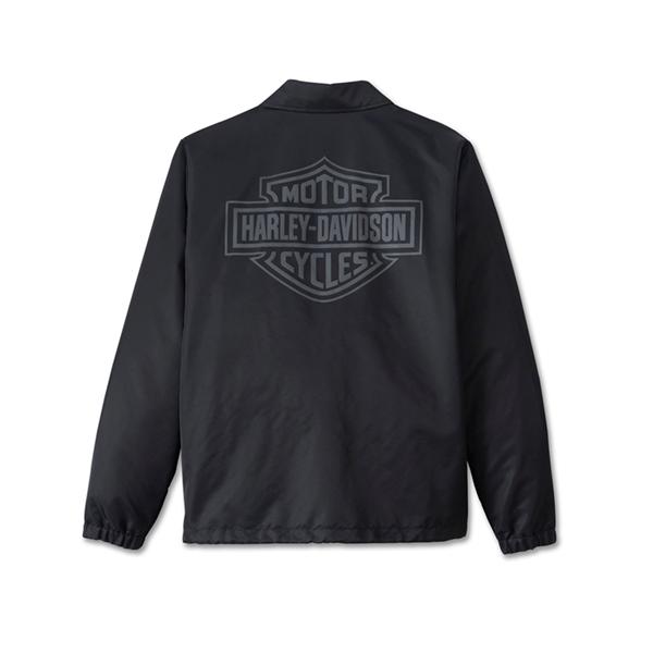 Harley Davidson B＆S コーチジャケット 97460-24VM ブラック 2XL : リバーYahoo!ショップ - 通販 ...