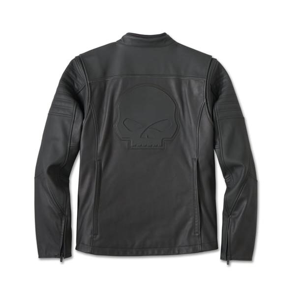 Harley Davidson（ハーレー・ダビッドソン） ウィリージースカルグラフィックレザーライディングジャケット 98004-25VM ...