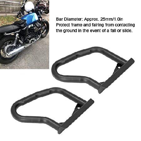 Qiilu Engine Guard Crash Bar, Motorcycle Highway Engine Guards ...