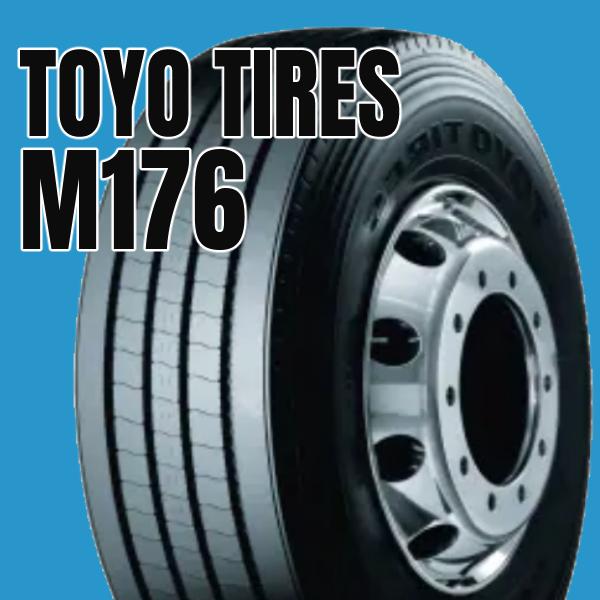 TOYO TIRES トーヨータイヤ 245 70R19.5 136 134J M176 安いタイヤ リブタイヤ 新品タイヤ 法人/個人事業主限定 低燃費タイヤ 商用 ナノエナジー インボイス ...