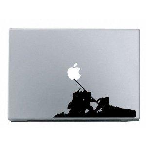 MacBook ステッカー シール Banksy Iwo Jima : ノイシュタットYahoo!店 - 通販 - Yahoo!ショッピング