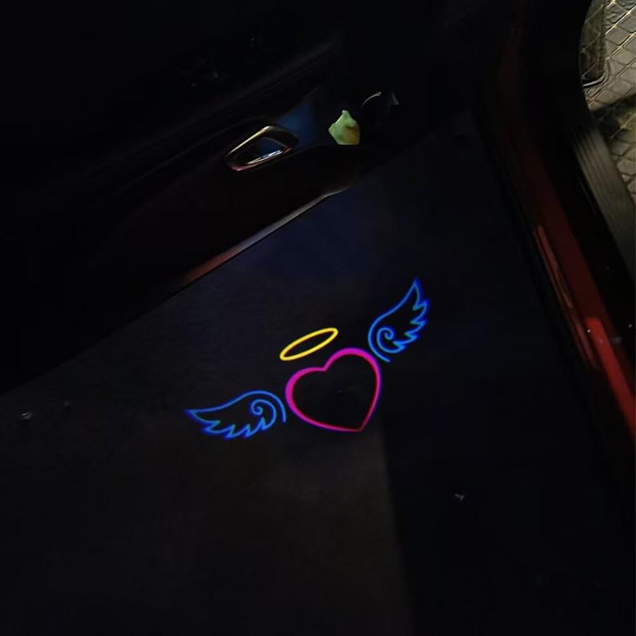 Akarinカーテシランプ レーザーロゴライト ドアウェルカムライト EDロゴ投影 カーテシライト マセラティ 個セ ット 車用 カーテシ 対応 : Neutrogena - 通販 ...