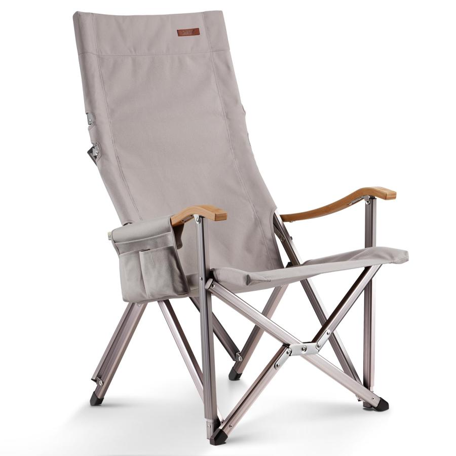 アウトドアチェア 耐荷重85KG・1600D座面・A7075アルミ合金フレーム・ハイ/ローバック切替可能・竹製手すり キャンプ 折りたたみ コ : Neutrogena - 通販 ...