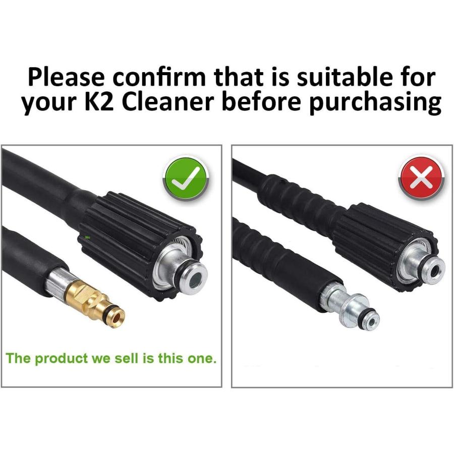 DERAケルヒャーkシリーズ K、K3、K4、K5に対応 ガーデン高圧ホース 自動車用クリーンツールクイック × ネジ式 6 : tod3fb77baa7 : Neutrogena - 通販 ...