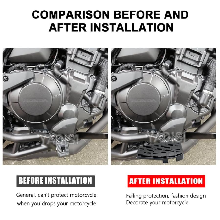 ホンダ Rebel MX 1100 REBE 0 03ステップボード 幅を広げる 滑り止めペダル : Neutrogena - 通販 - Yahoo!ショッピング