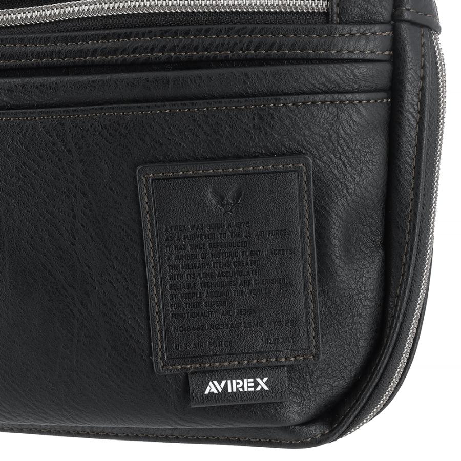 AVIREX 最大P+16% アヴィレックス バッグ 2WAY ショルダーバッグ クラッチバッグ ハンドバッグ スチュアート A5 B6 ax5006 メンズ レディース : Newbag ...