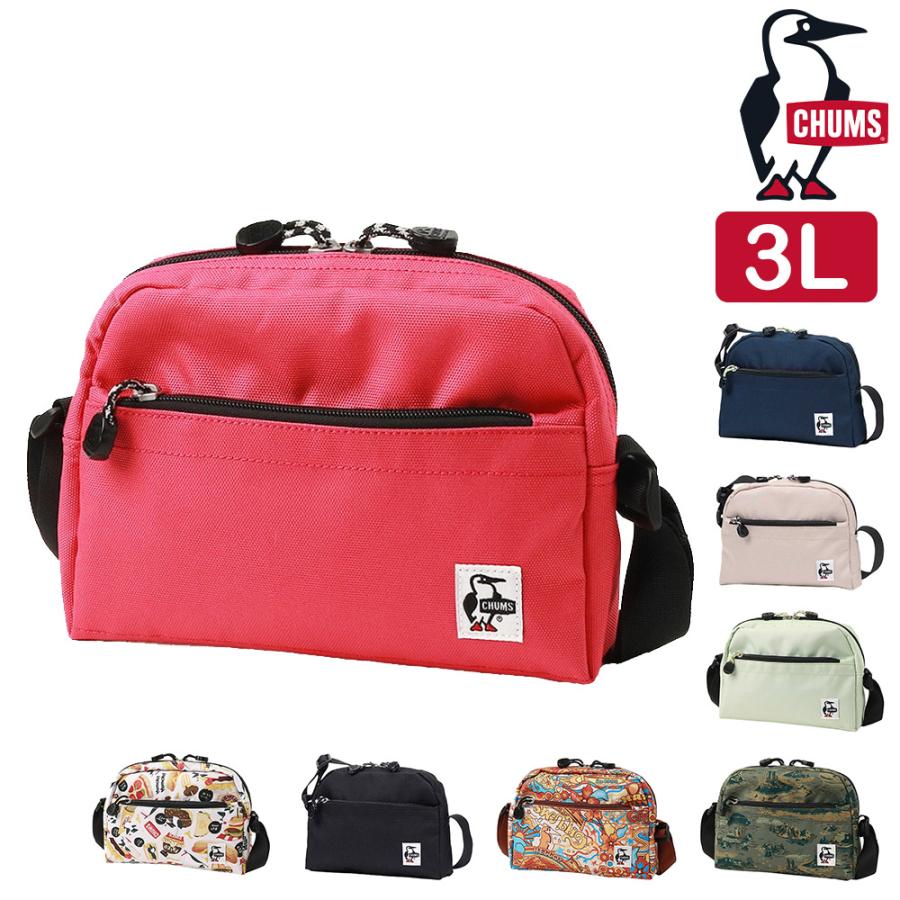 CHUMS チャムス バッグ ショルダーバッグ ポーチ 斜め掛けバッグ リサイクル ミニトラペゾイドショルダー 3L A5サイズ CH60-3959 メンズ レディース キッズ ...