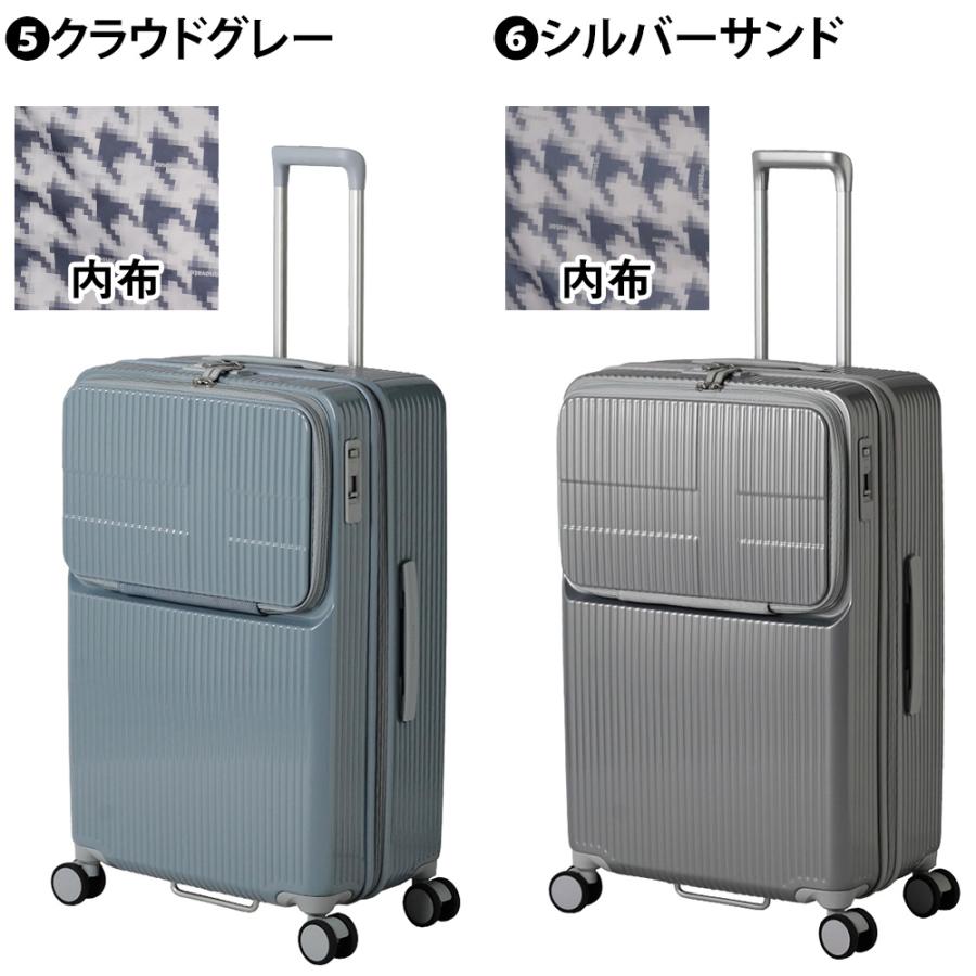 innovator（イノベーター） 旅行かばん スーツケース ビジネスキャリー キャリーバッグ ハード フロントオープン 鏡面 ...