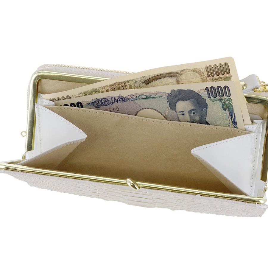 VIADOAN 最大P+16% ヴィア ドアン VIA DOAN L字ファスナー長財布 がま口 Bran Python ブランパイソン 452 レディース : Newbag Wakamatsu ...