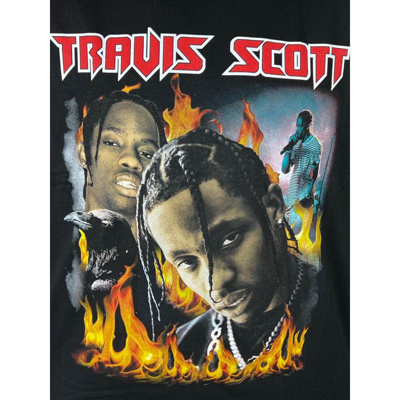 THREADS ON DEMAND Tシャツ TRAVIS SCOTT トラヴィス FLAME THREADS ON DEMAND Tシャツ TRAVIS SCOTT トラヴィス FLAME