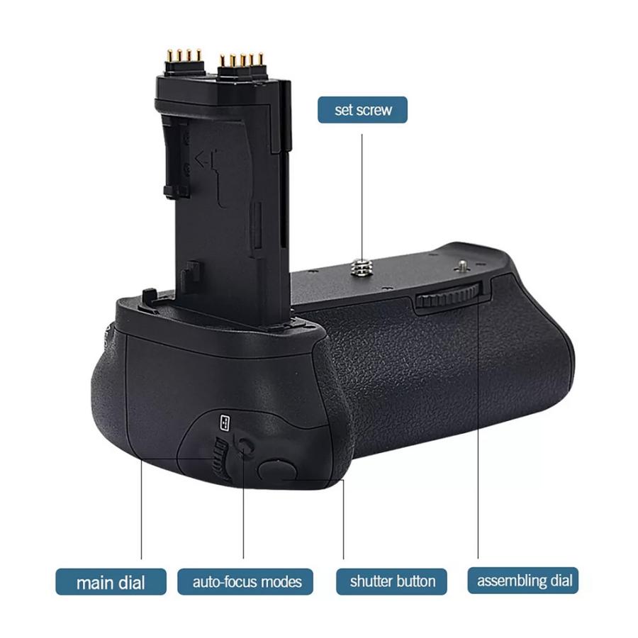 BG-E14 互換品 バッテリーグリップ LP-E6 / LP-E6N LP-E6NH Canon キヤノン イオス Eos 70D 80D 90D : 輸入雑貨NLS - 通販 ...
