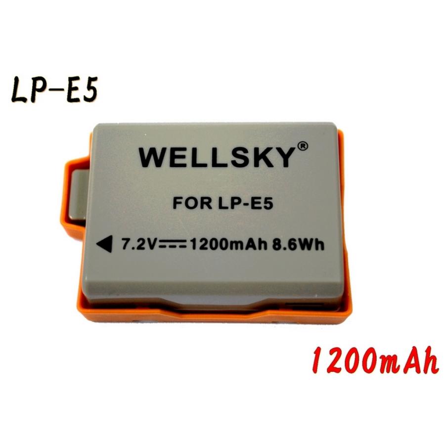 LP-E5 互換バッテリー 1200mAh [ 純正 充電器 バッテリーチャージャー で充電可能 残量表示可能 純正品と同じよう使用可能 ] Canon キヤノン : 輸入雑貨NLS - 通販 ...