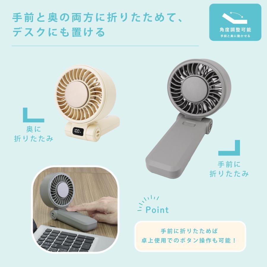 ICEプレート＆液晶表示付ハンディファン : Newseed Yahoo!店 - 通販 - Yahoo!ショッピング