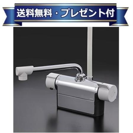 ∞[FTB200DWP2]KVK デッキ形サーモスタット式シャワー 取付ピッチ120mm 190mmパイプ付 寒冷地用 (旧品番：KF771ZY) :ftb200dwp2:NEW設備プラザ ...