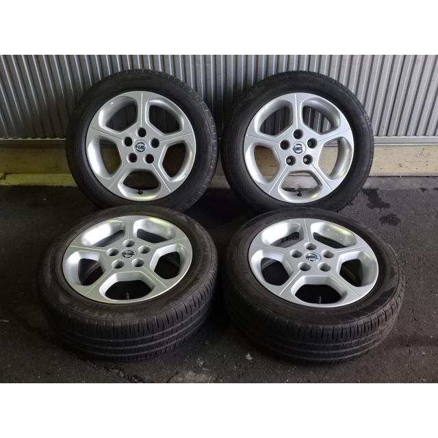 〇 ニッサン 日産 リーフ G・ZE0 H23年式・純正アルミホイール・タイヤ付・4本セット・ダンロップ 205/55R16 16インチ : セカンドパーツストア1号店 - 通販 ...