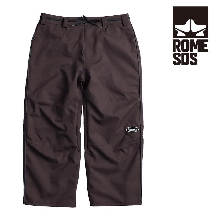 ROME SDS 日本正規品 スノーボード ウェア パンツ ローム BAGGY Pants Brown FIT UNISEX メンズ ...
