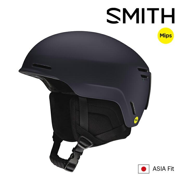 SMITH（ヘルメット、サングラス） 日本正規品 スノーボード スキー ヘルメット スミス SMITH METHOD MIPS ASIA FIT Matte Midnight Navy ...