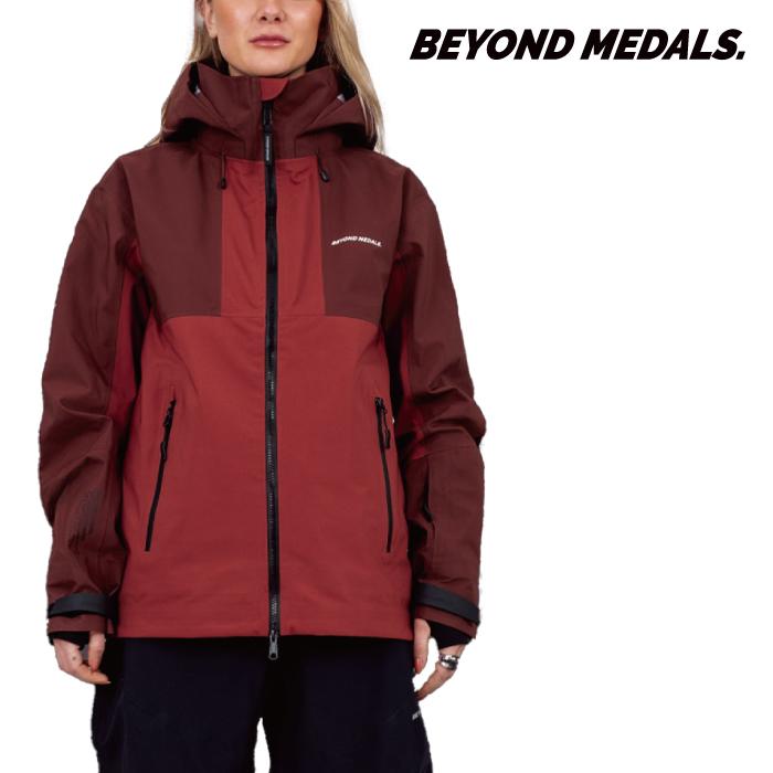 日本正規品 スノーボード ウェア ジャケット ビヨンドメダルズ BEYOND MEDALS TECH JACKET 3L Red メンズ ...