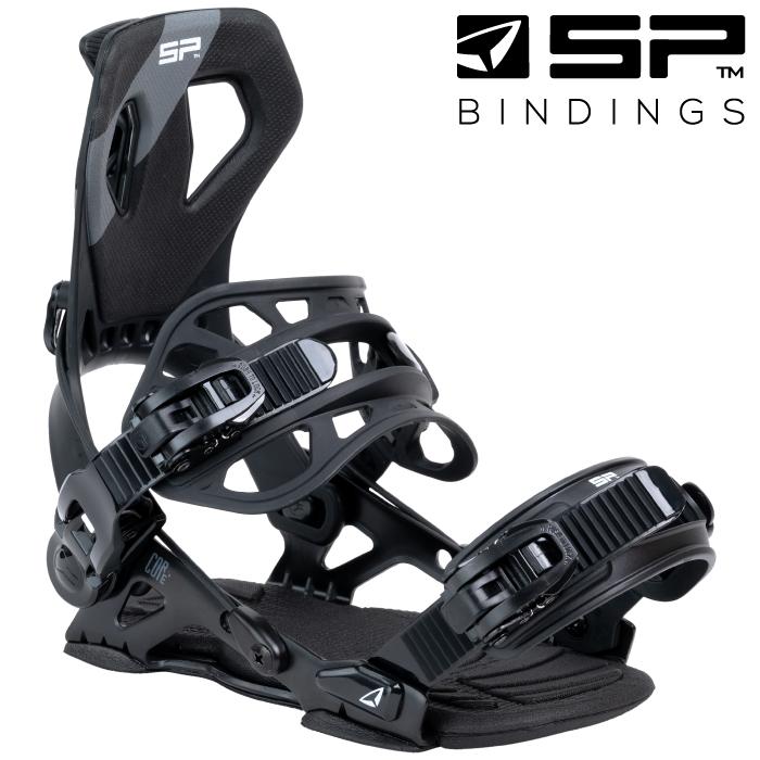 SP Binding 日本正規品 スノーボード ビンディング エスピー BINDINGS CORE MULTIENTRY Black コア ...