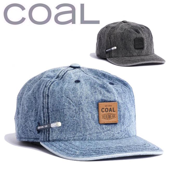 COAL（ヘッドウェア） 【COAL】コール The Clayton Cap キャップ Hat 帽子 [Black Acid Wash ...