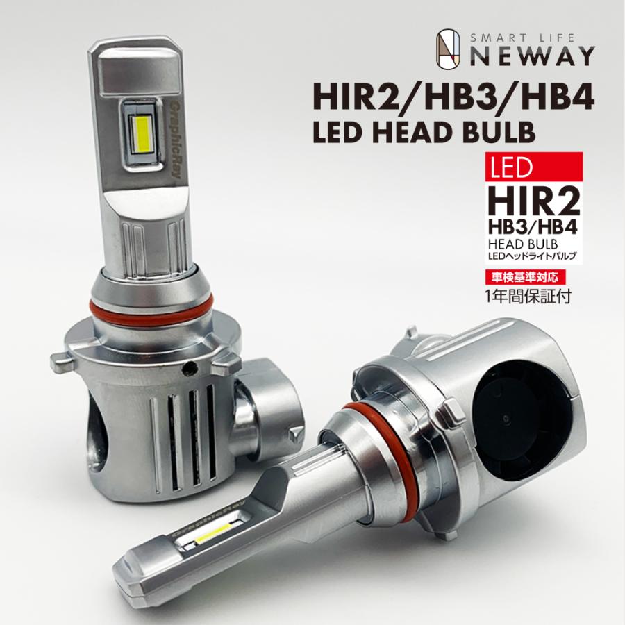 GRX-722 HIR2/HB3/HB4 LEDヘッドライトバルブ DC12V車専用 GraphicRay グラフィックレイ : nwa-grx-722 : NEWWAY - 通販 ...
