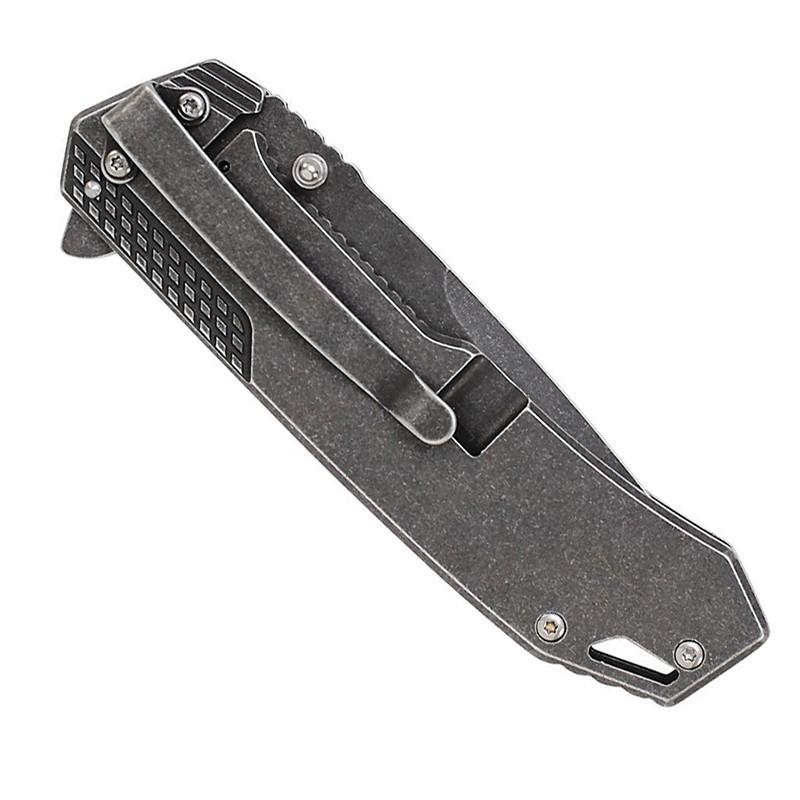 スミス&ウェッソン / Smith & Wesson SW609 S&W フォールディングナイフ ストーンウォッシュ G-10 直刃 ...