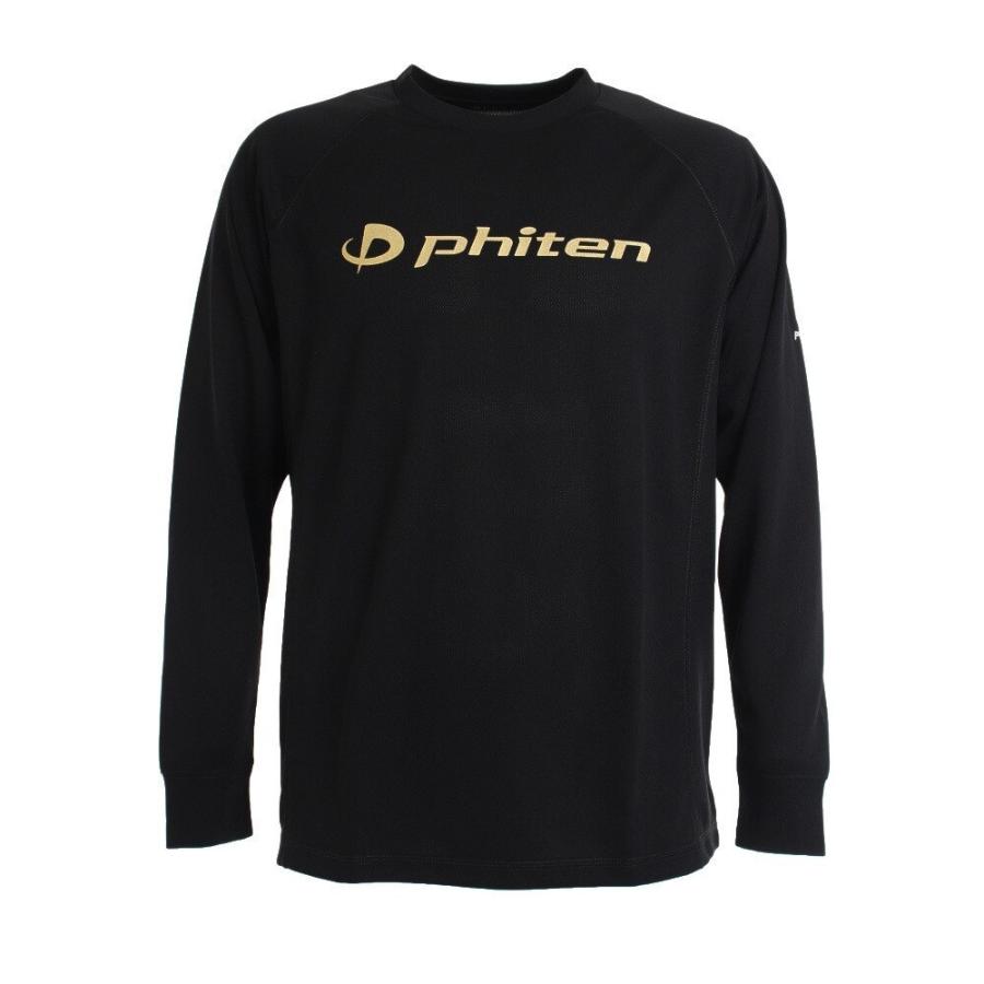 Phiten (ファイテン）3120JG3540 BK/G バレーボール Tシャツ 3120JG3540 : ネクサススポーツ店 - 通販 ...